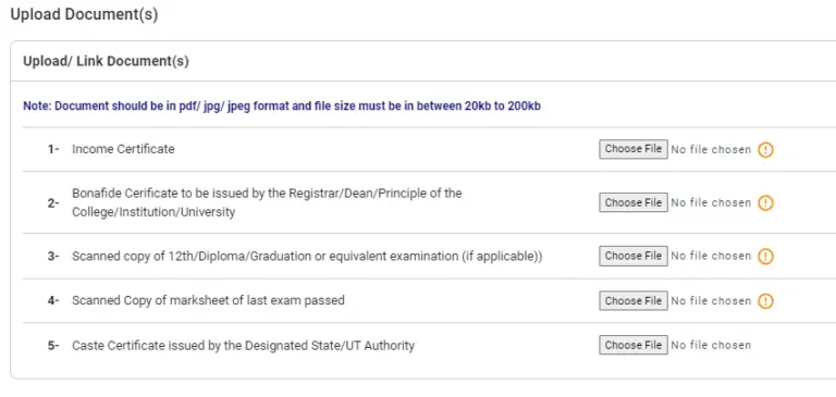 National Scholarship Bonafide Cerificate Download 2024-25 | NSP ...