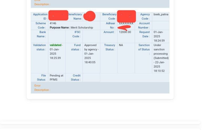 NSP Scholarship PFMS Status Check 2024-25 | NSP Scholarship Paisa Kab Aayega 2024-25 | Track NSP ...